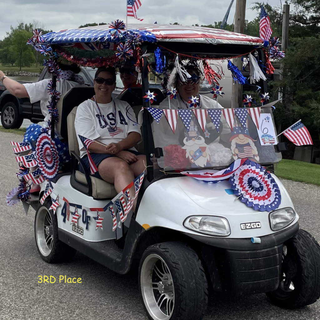 Community Golf Cart Parade Winners - Lake Diane Community Association